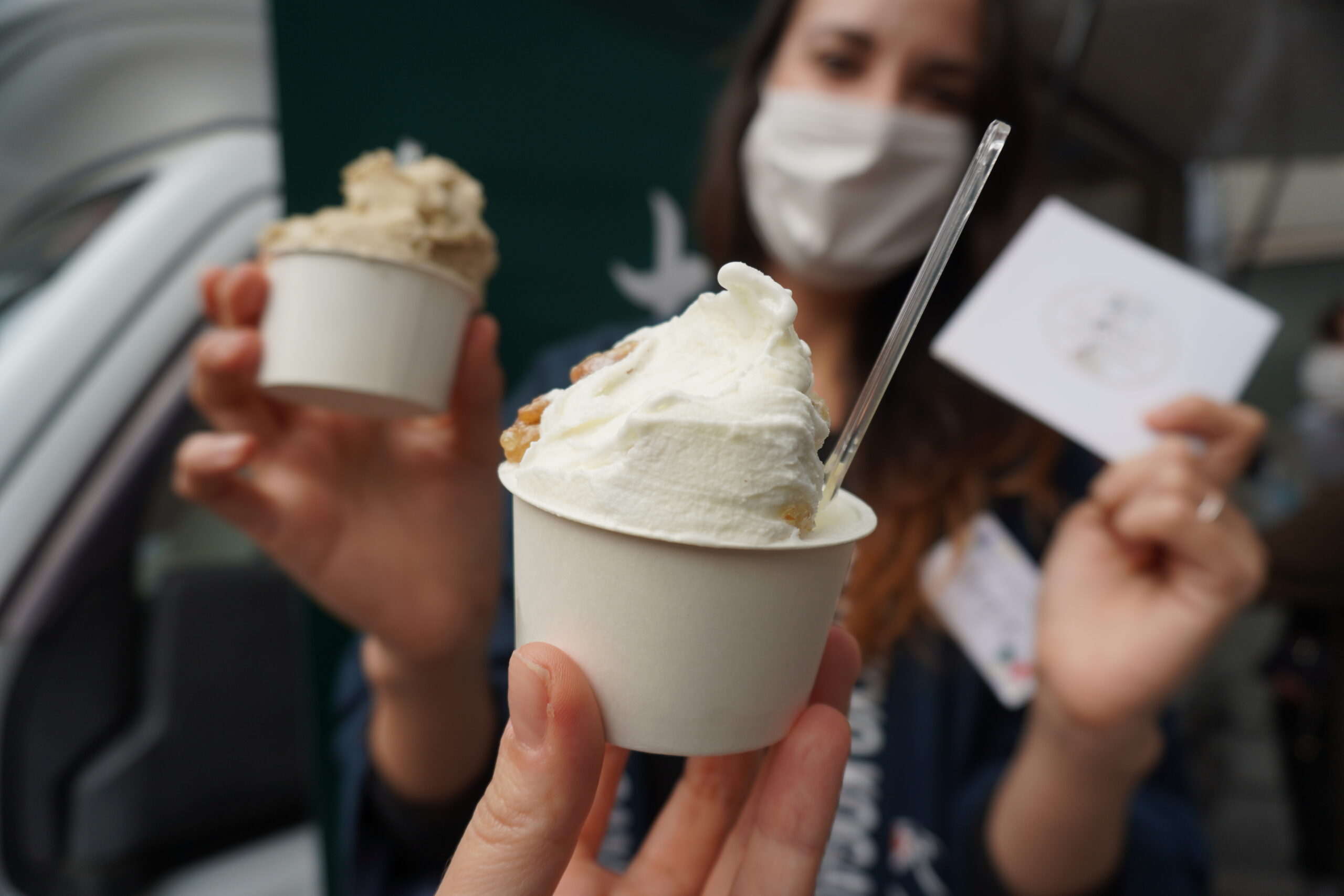Japanese gelato - Wild Cherry Blossom Hostel